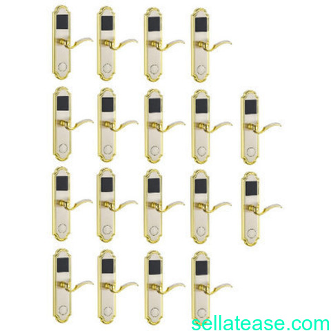 Door Lock With RFID Card Access Control - 304 Stainless - 18 Set ...